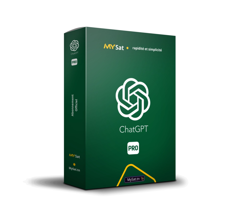 Abonnement ChatGPT Pro Tunisie - MySat